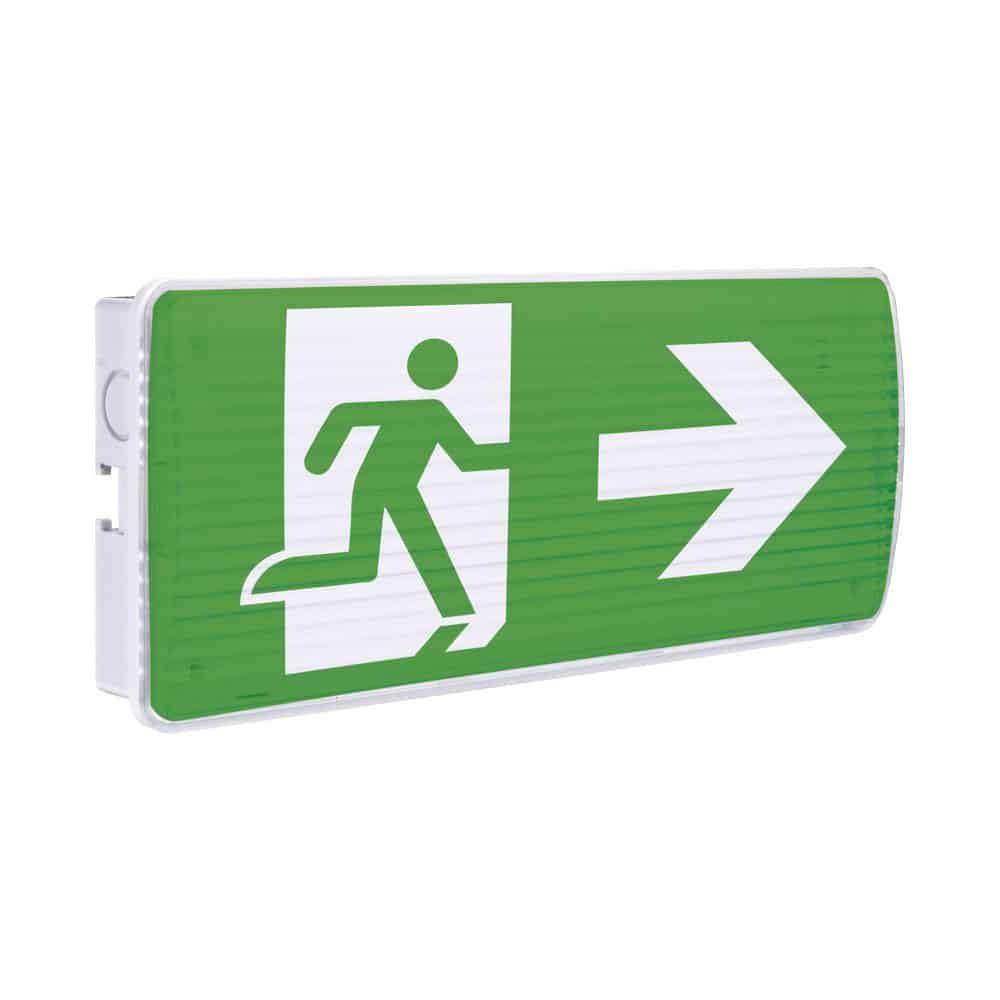 Panik Svjetiljka Izlaz BRY-EXIT-LED-5W-DUAL-IP65-WHT - Nikačević SHOP ...