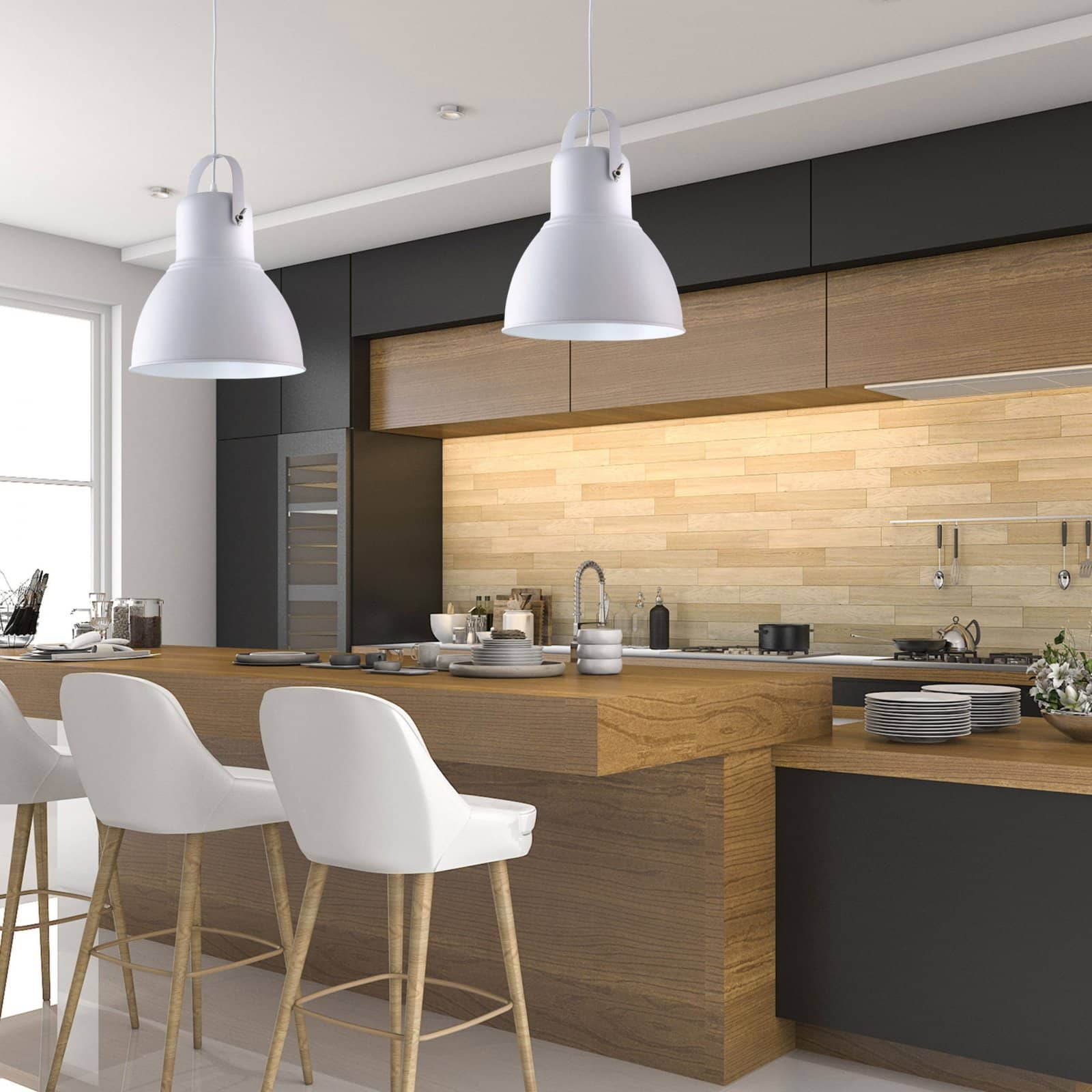 Visilica Lennon bijela - Nikačević SHOP - Braytron rasvjeta